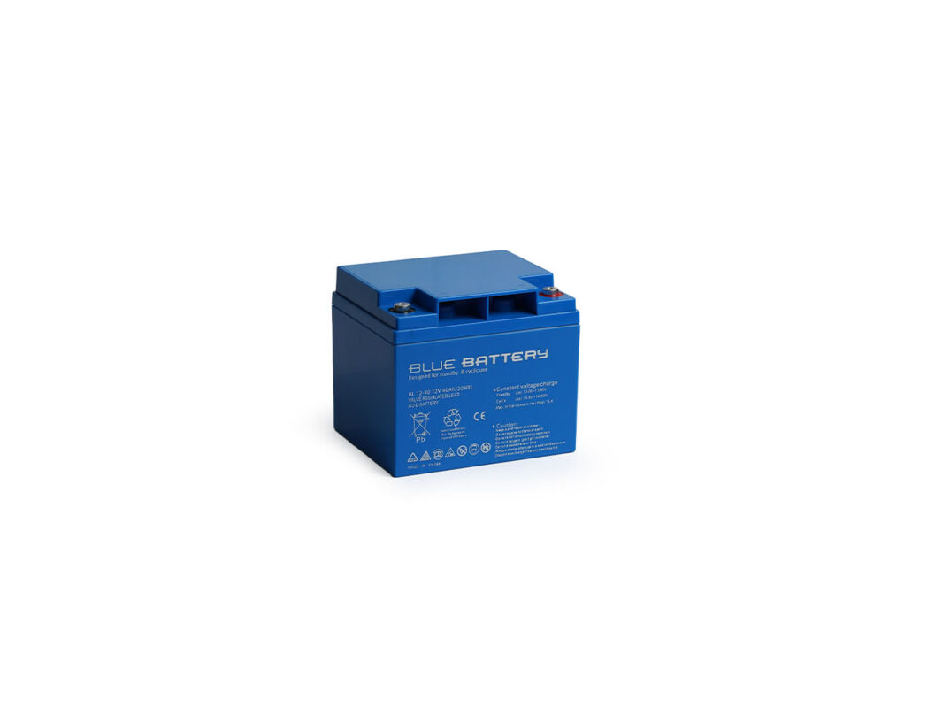 Blue Battery 12 Volt 40 Amper Bakımsız Kuru Akü Ups Aküsü - United Enerji